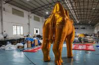 China Customized 210D Oxford Cloth Inflatable Camel 3m Tall Giant Life Size Decoration Model for sale