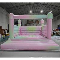 China Commercial Pastel Bounce House 13ft Inflatable Bouncy Castle Wedding Jumping for Adults Kids for sale