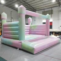 China Commercial Pastel Bounce House 13ft Inflatable Bouncy Castle Wedding Jumping for Adults Kids for sale
