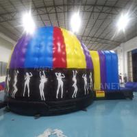 China Commercial Outdoor Party Disco Dome Inflatable Bounce House 7m x 4.85m PVC Bouncy Castle for Rental for sale