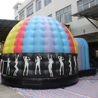 China Commercial Outdoor Party Disco Dome Inflatable Bounce House 7m x 4.85m PVC Bouncy Castle for Rental for sale