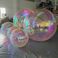 China Inflatable Mirror Ball 40cm-600cm Diameter PVC Reflective Sphere for Party & Event Decoration for sale