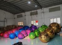 China Double Layer PVC Inflatable Mirror Ball 0.6m to 6m Customizable Diameter for Events for sale