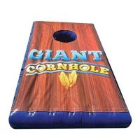 China Giant Inflatable Corn Hole Game 2.4m PVC Toss Throw Set for Outdoor Party for sale