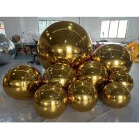 China Custom Inflatable Mirror Ball 0.4-6m Diameter PVC Reflective Balloon for Party Decoration for sale
