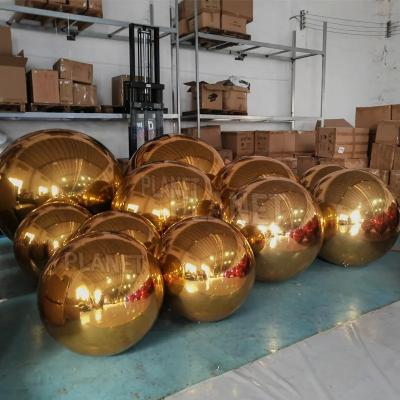 China Custom Inflatable Mirror Ball 0.4-6m Diameter PVC Reflective Balloon for Party Decoration for sale