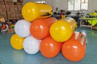 China Durable PVC Inflatable Marker Buoy 0.4m-1.2m Sizes with 15-Day Air Retention for Marine Safety for sale