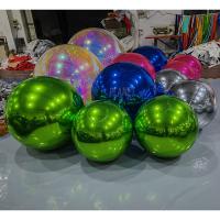 China Inflatable Mirror Ball 100cm PVC Disco Sphere for Christmas Party Decoration Custom Sizes for sale