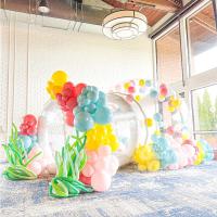 China 3m & 4m Diameter Inflatable PVC Bubble Tent House with CE Blower - Clear Transparent Outdoor Structure for sale