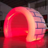 China Inflatable Igloo Tent 2.15m with LED Light Strip for Outdoor Kids Camping for sale