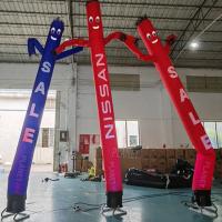 China Mini PVC Inflatable Sky Dancer 3m High Advertising Air Fly Man for Promotion for sale