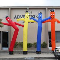 China Mini PVC Inflatable Sky Dancer 3m High Advertising Air Fly Man for Promotion for sale