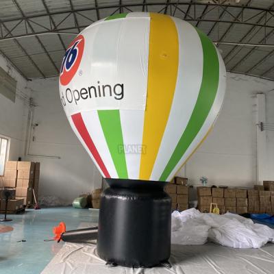 China Outdoor Inflatable Hot Air Balloon 4ft 6ft PVC Party Decoration for Baby Shower Birthday Wedding for sale