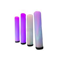 China Inflatable LED Pillar Column 2mH 7 Color Changing Party Decoration Stand for sale