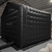 China Outdoor Portable Inflatable Party Tent 5.5x4.9x4.3m Large Cube Nightclub for Event for sale