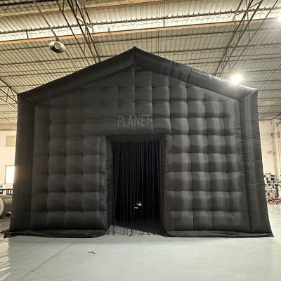 China Outdoor Portable Inflatable Party Tent 5.5x4.9x4.3m Large Cube Nightclub for Event for sale