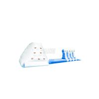 China PVC Inflatable Iceberg Run Water Climbing Slide for Pool Lake Water Park 8mm D Ring for sale