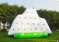China PVC Inflatable Iceberg Run Water Climbing Slide for Pool Lake Water Park 8mm D Ring for sale