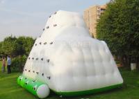 China PVC Inflatable Iceberg Run Water Climbing Slide for Pool Lake Water Park 8mm D Ring for sale