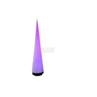China Customizable Inflatable LED Cone Pillar 7 Color Changing Event Decoration 100-240V for sale