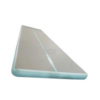 China Customizable Inflatable Air Track Gymnastics Mat 110V 220V Portable Tumble Track for sale