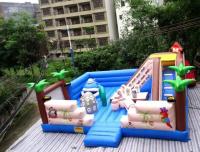 China 8x6x3.5m Indoor Inflatable Playground Castle with CE/EN71 Certification for Commercial Use for sale