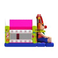 China Inflatable Clown Bouncy Castle 5x4x3.5m Custom Color Commercial Grade Jumping House for sale