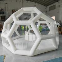 China Commercial Inflatable Bubble Dome Tent 3m 4m 5m Transparent PVC Camping Tent for Outdoor Events for sale