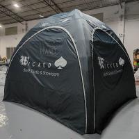 China Portable Inflatable Trade Show Tent 10x10ft Airtight Display Marquee for Advertising for sale