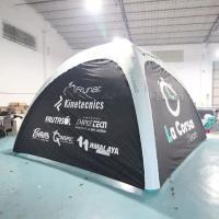 China Portable Inflatable Trade Show Tent 10x10ft Airtight Display Marquee for Advertising for sale