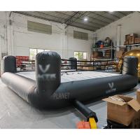 China Custom Inflatable Boxing Ring 6.5m x 6.5m Kids Adults Bouncer Wrestling Ring for Rental for sale