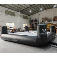 China Custom Inflatable Boxing Ring 6.5m x 6.5m Kids Adults Bouncer Wrestling Ring for Rental for sale