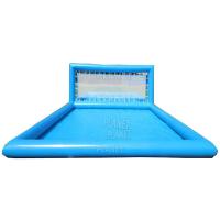 China Outdoor Portable Inflatable Volleyball Court 10m×5m×2m or 12m×6m×2m with Net - PVC Tarpaulin Construction for sale