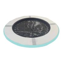 China Summer Portable Circular Inflatable Dock Inflatable Dock Platform Jet Ski Dock With Net for sale