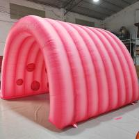 China Custom Inflatable Sport Tunnel 3.66x3.66x3m Promotion Tunnel Giant Display Tent for sale
