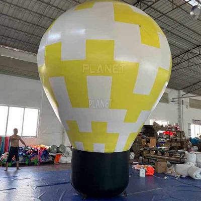 China Custom Giant Inflatable Hot Air Balloon 2.5mH for Advertising Event Ground Display for sale
