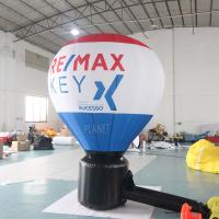 China Custom Inflatable Hot Air Balloon 3m 5m Advertising Rooftop Balloon PVC Oxford Cloth CE for sale