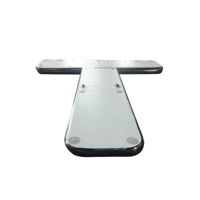 China Custom Inflatable T Shape Floating Dock Platform 3.8x4.5m for Jet Ski and Boat Parking for sale