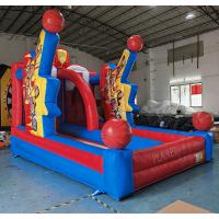 China Commercial Inflatable Basketball Game 5x3.5x3.8m PVC Target Shooting Game for sale