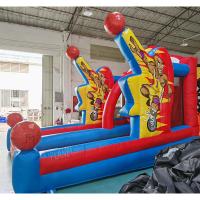 China Commercial Inflatable Basketball Game 5x3.5x3.8m PVC Target Shooting Game for sale