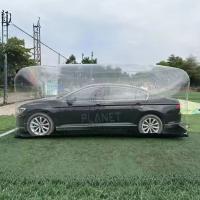 China Outdoor Portable Inflatable Car Cover Tent 5m x 2m x 1.8m Anti Dust Car Shelter for sale