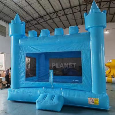 China Commercial Inflatable Bouncy Castle 13ft PVC Moonwalk Bounce House for Kids Party Rental for sale