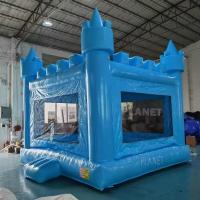 China Commercial Inflatable Bouncy Castle 13ft PVC Moonwalk Bounce House for Kids Party Rental for sale