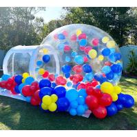 China Giant Airtight Inflatable Bubble Balloon House 3m 4m Crystal Dome Tent with Blower for sale