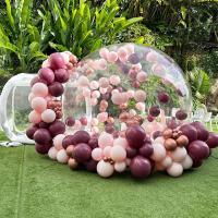 China Giant Airtight Inflatable Bubble Balloon House 3m 4m Crystal Dome Tent with Blower for sale