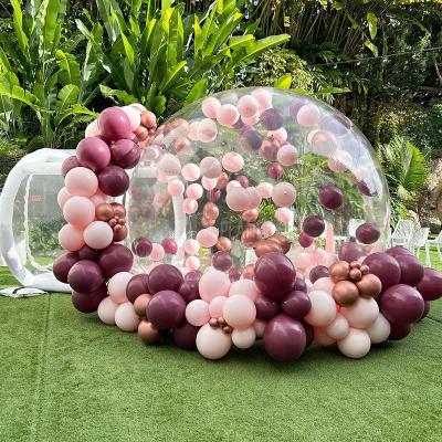 China Giant Airtight Inflatable Bubble Balloon House 3m 4m Crystal Dome Tent with Blower for sale
