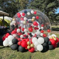 China Giant Airtight Inflatable Bubble Balloon House 3m 4m Crystal Dome Tent with Blower for sale