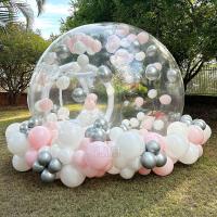 China Giant Airtight Inflatable Bubble Balloon House 3m 4m Crystal Dome Tent with Blower for sale