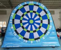 China Inflatable Football Dart Board 3.5m 4m 5m PVC Soccer Dart for Carnival Rental for sale