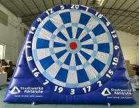 China Inflatable Football Dart Board 3.5m 4m 5m PVC Soccer Dart for Carnival Rental for sale